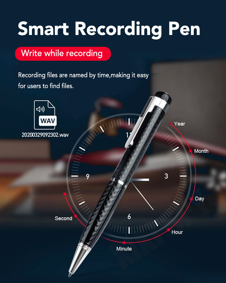 Smart Recording Pen for Lectures Meetings Classes, Audio Recording ...